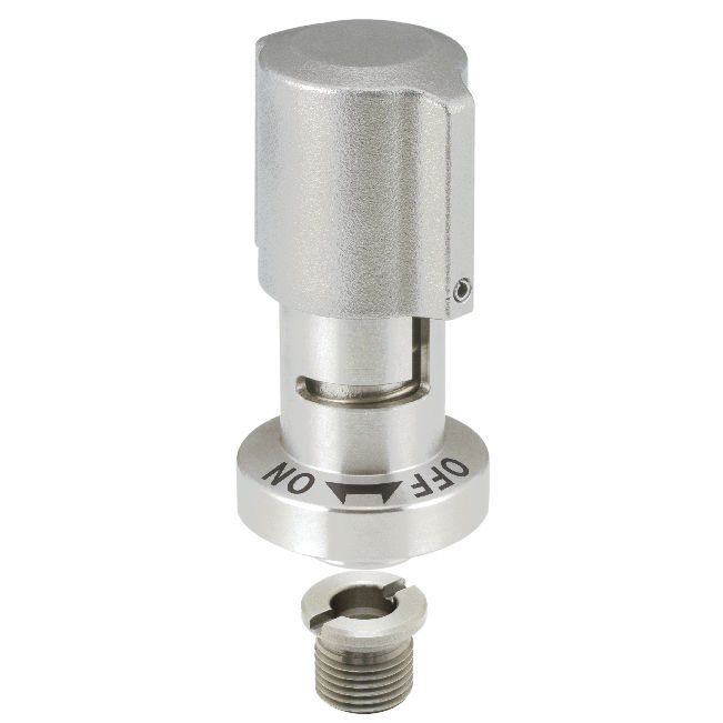 Fastener with wedge - QCWEA - Imao Corporation - panel / stainless steel / quarter-turn