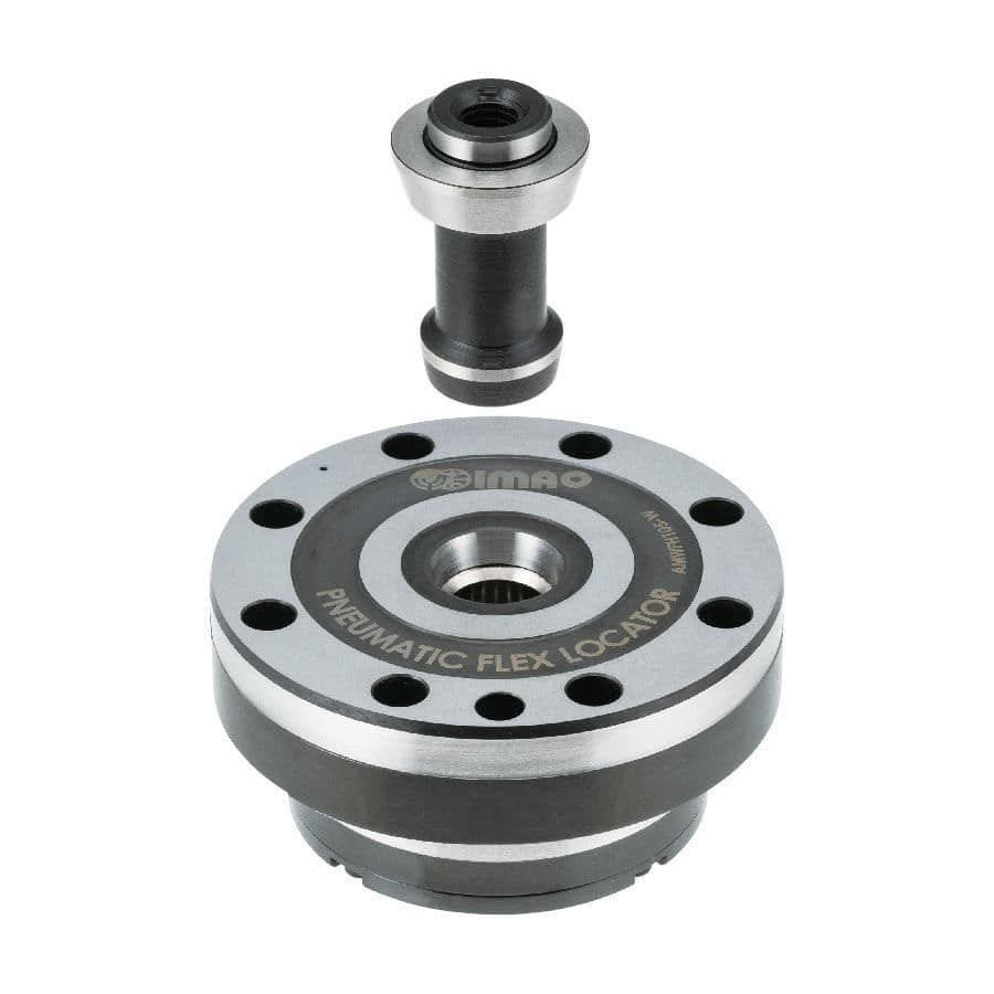 Flange zero-point clamping system - AMWFH-WP - Imao Corporation - for ...