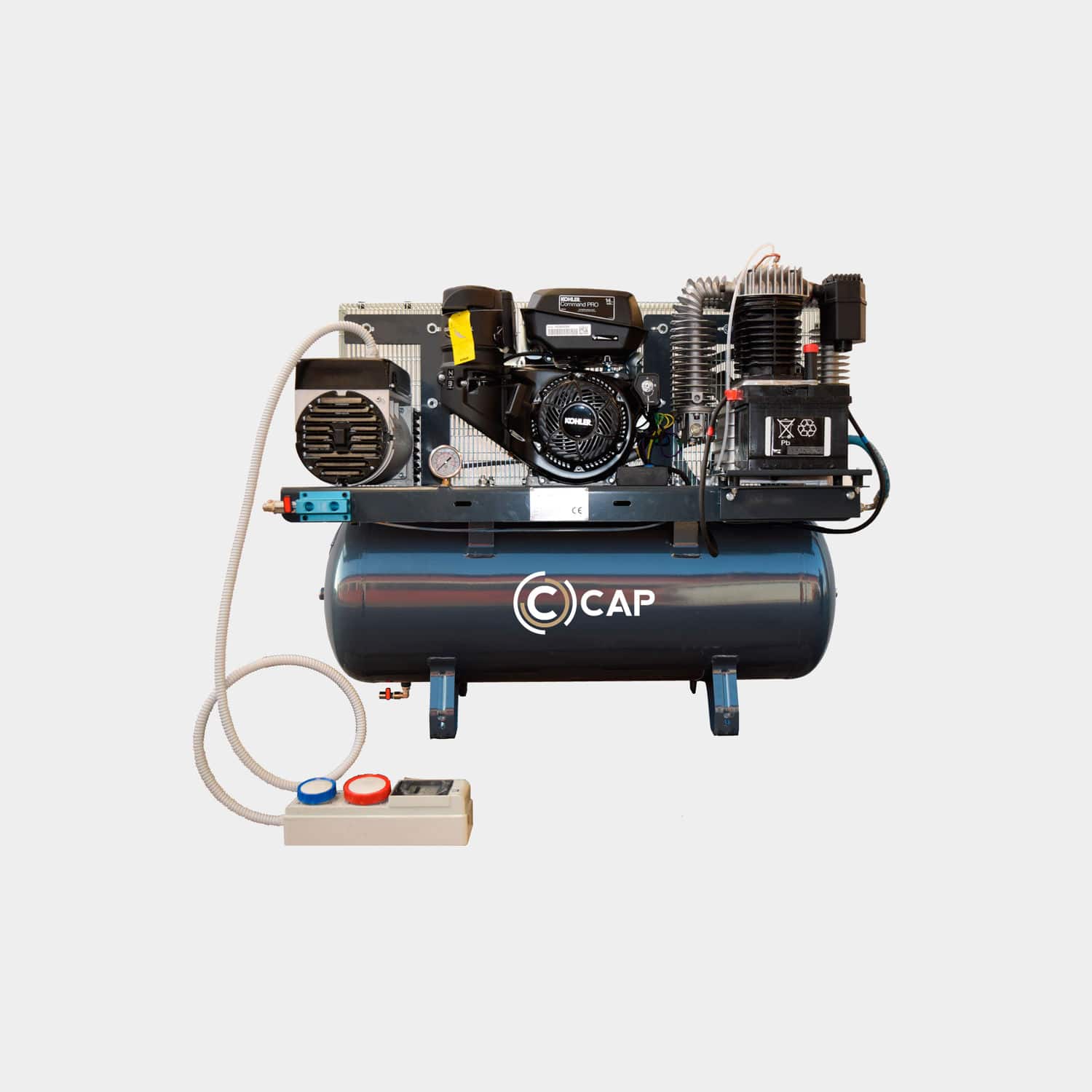 Piston compressor - ARCO - CAP srl - air / diesel-powered / gasoline engine