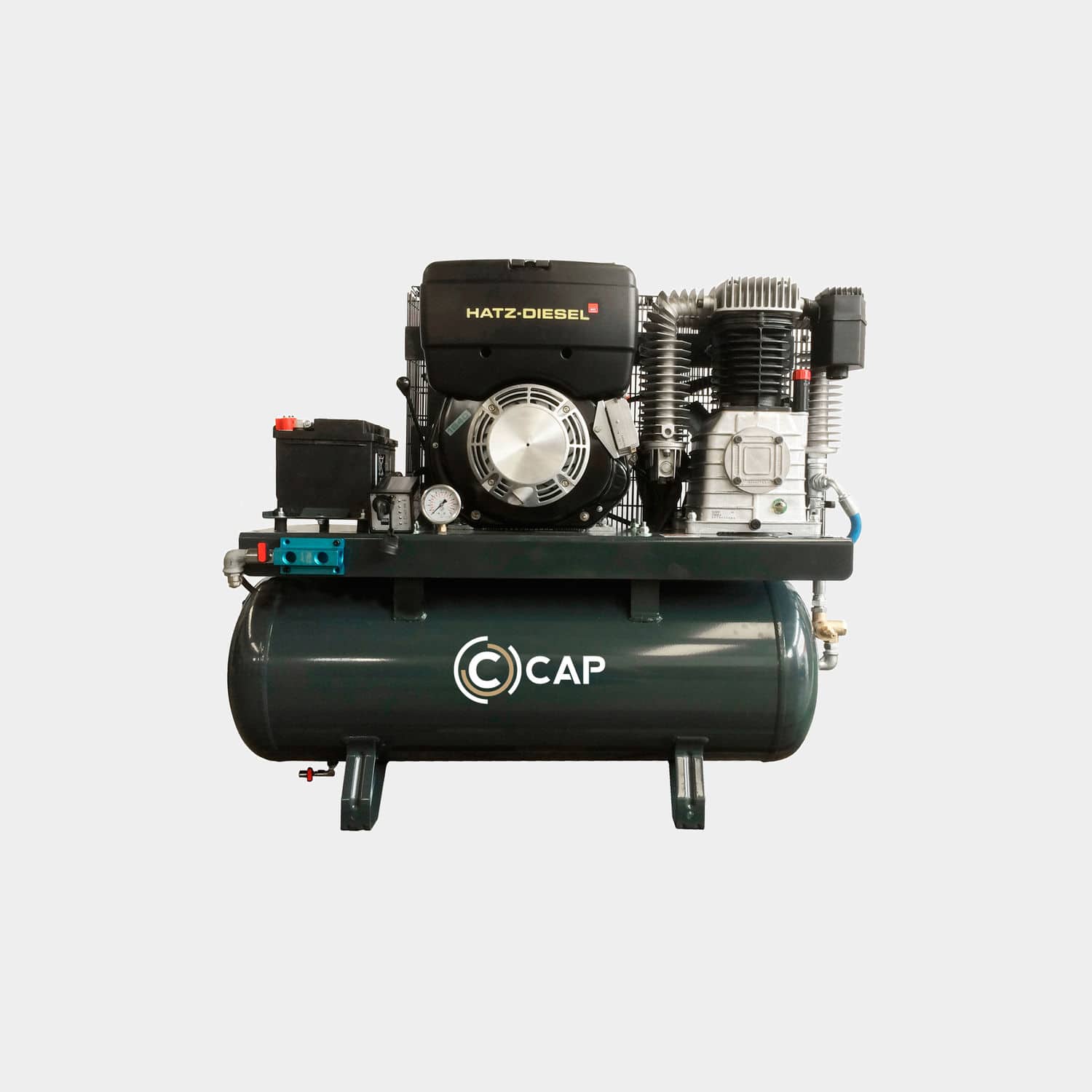 Piston engine-driven compressor - AR - CAP srl - mobile