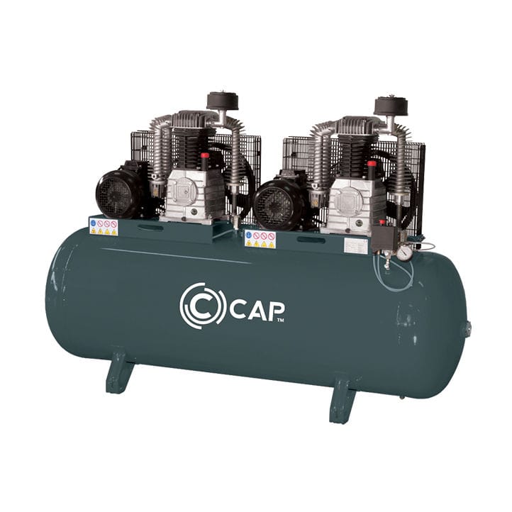 Piston compressor - KC7T-500-1700-F-T - CAP srl - air / electric ...