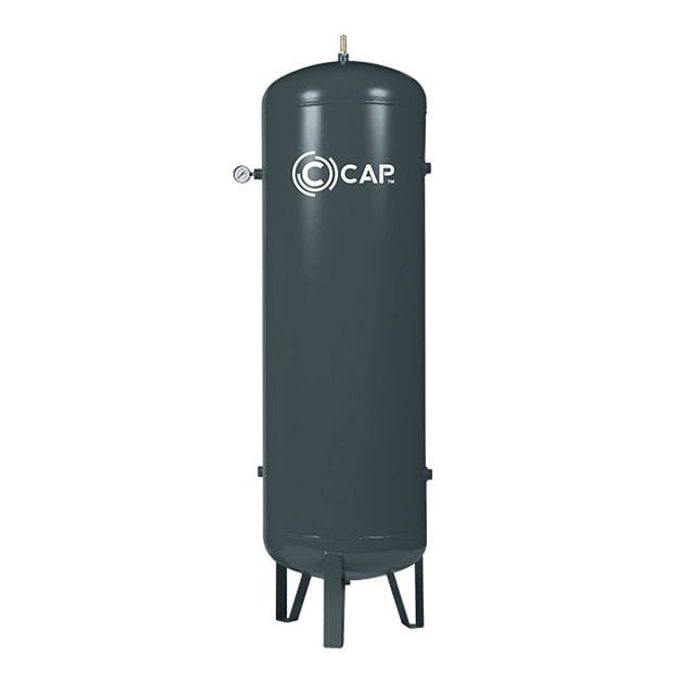 Storage tank - KS550 - CAP srl - for compressed air / metal / pressure
