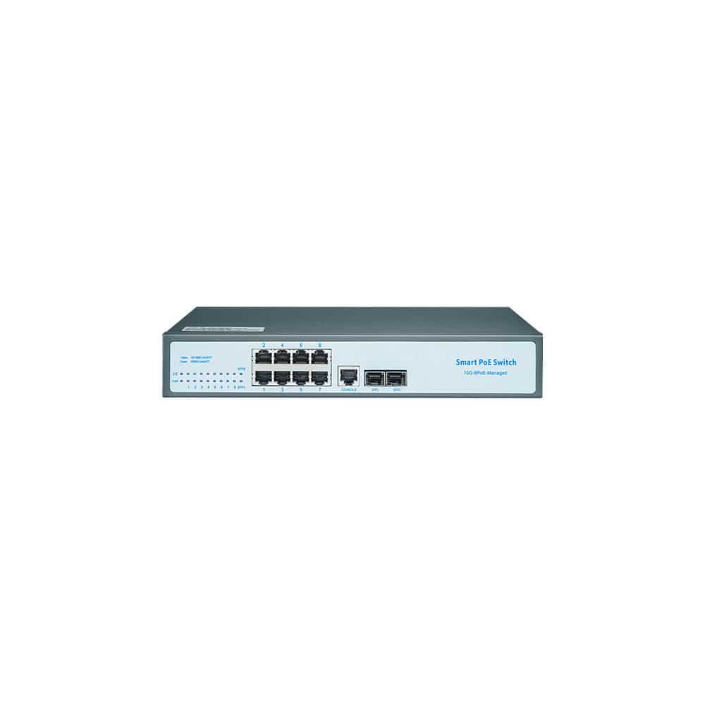 Smart ethernet switch - SG2510P - SHENZHEN TG-NET BOTONE TECHNOLOGY CO.,LTD - 8 ports / layer 2 ...