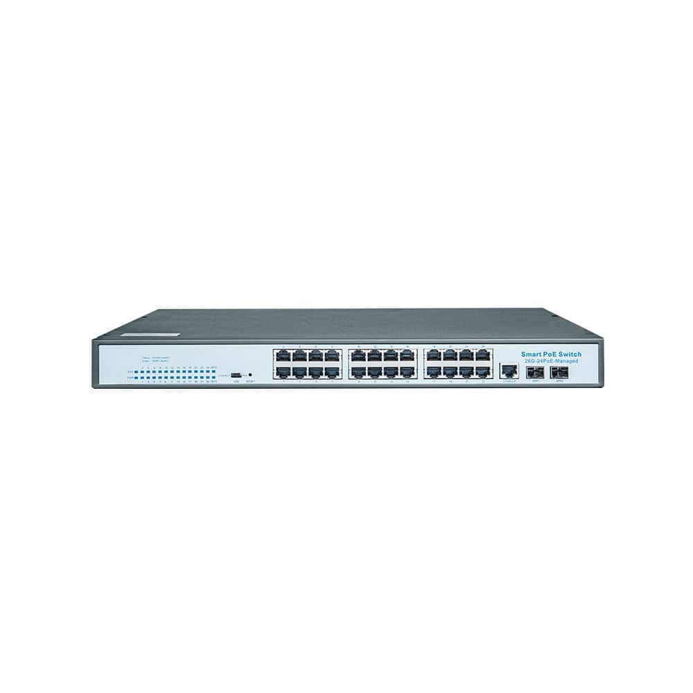 Smart ethernet switch - SG2526P - SHENZHEN TG-NET BOTONE TECHNOLOGY CO.,LTD - 24 ports ...