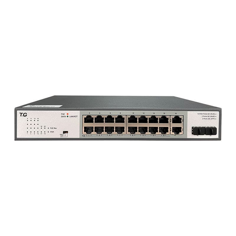 Unmanaged ethernet switch - SG1220DP - SHENZHEN TG-NET BOTONE TECHNOLOGY CO.,LTD - 20 ports ...