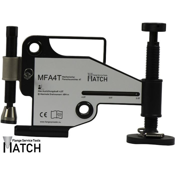 Mechanical flange alignment tool - MFA4T - MATCH s.r.o Flange Service ...