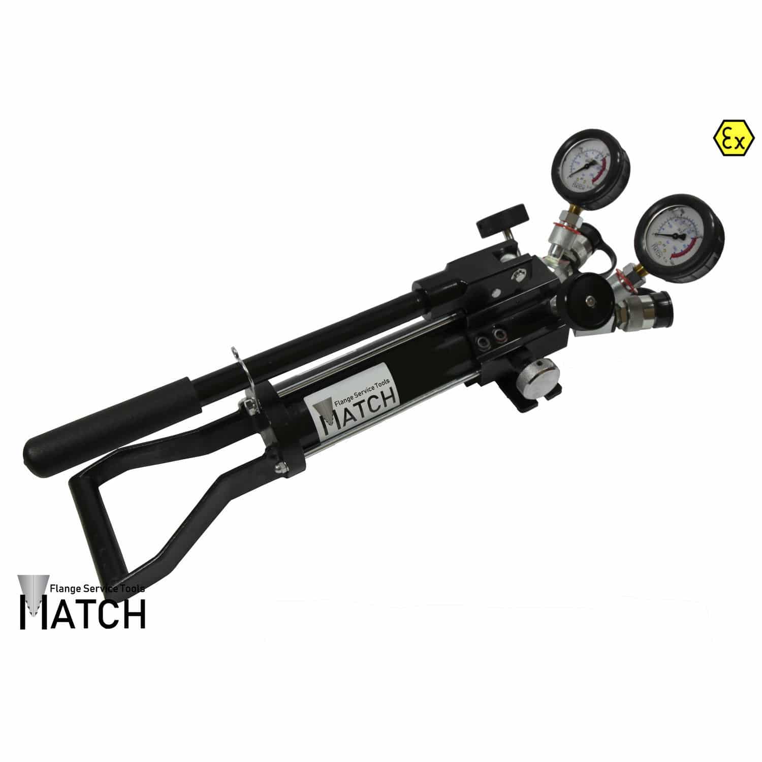 Hand hydraulic pump - P1000BEX - MATCH s.r.o Flange Service Tools - for ...