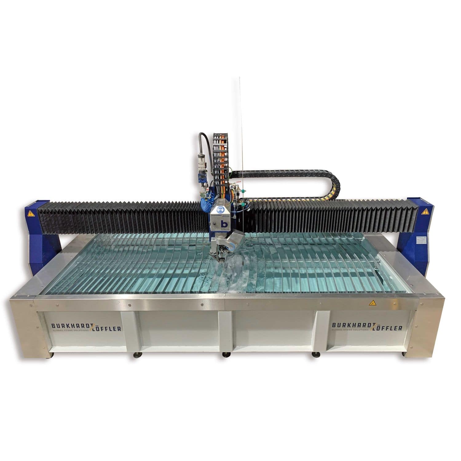 Waterjet cutting machine - burkhardt-hensel - for plastics / for marble ...
