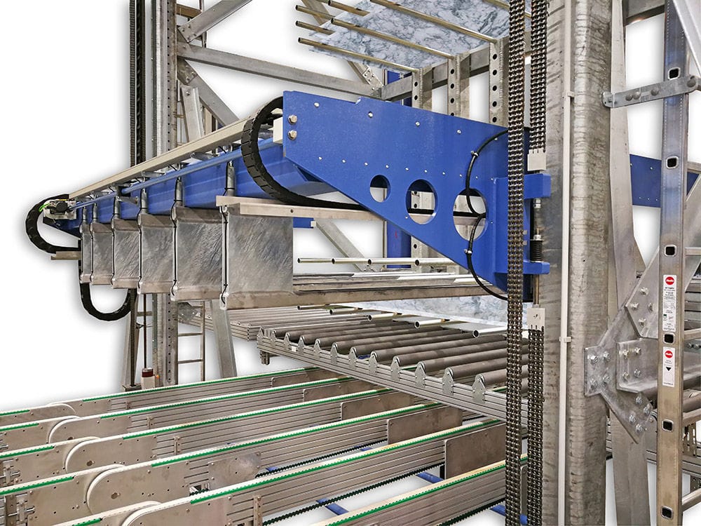 Buffer storage system - WSR 9000 - burkhardt-hensel