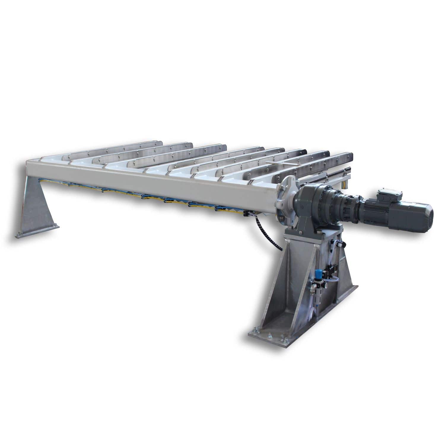 Conveyor flip and tilt unit - burkhardt-hensel