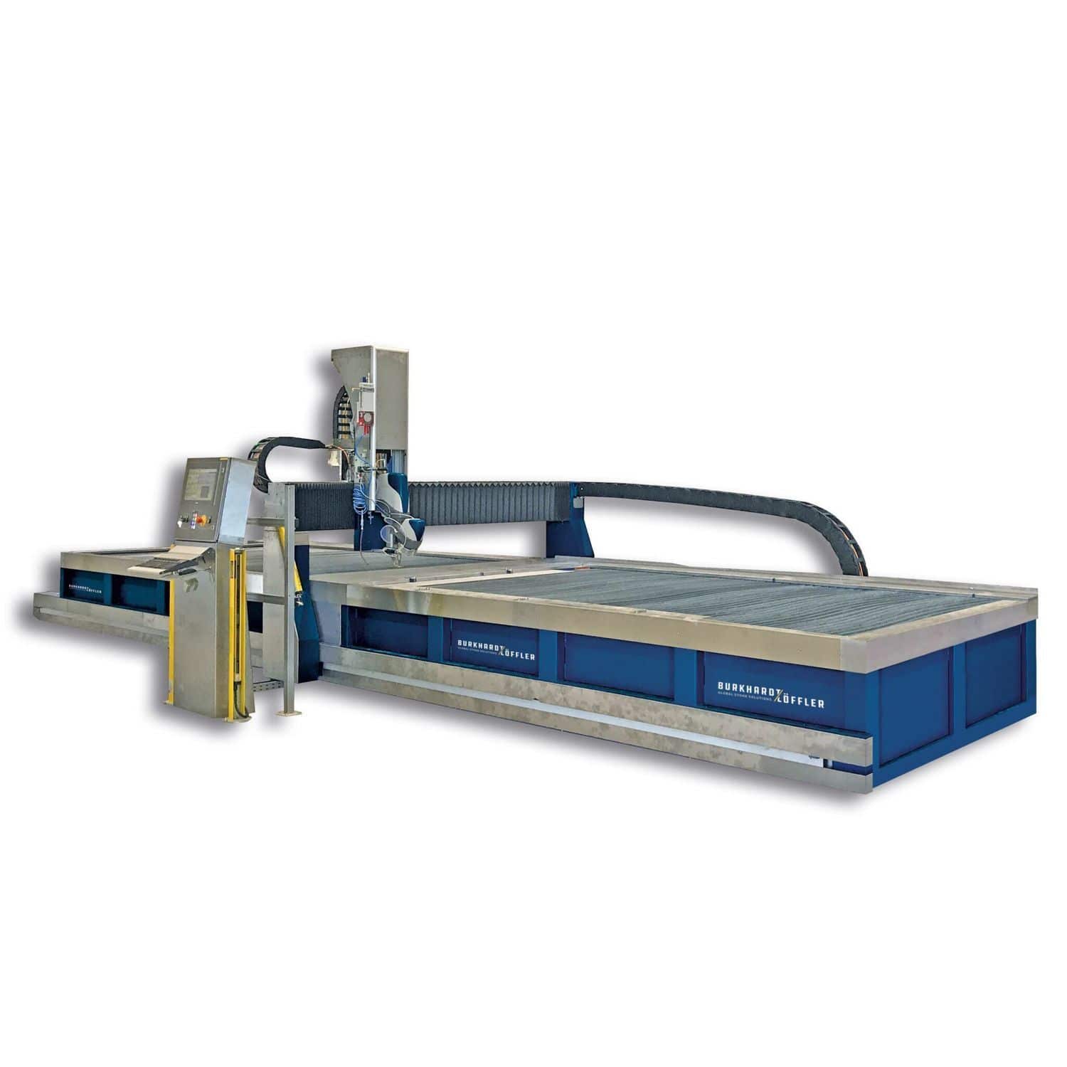 Water-jet cutting machine - TWIN 2D/3D - burkhardt-hensel - 3D water ...