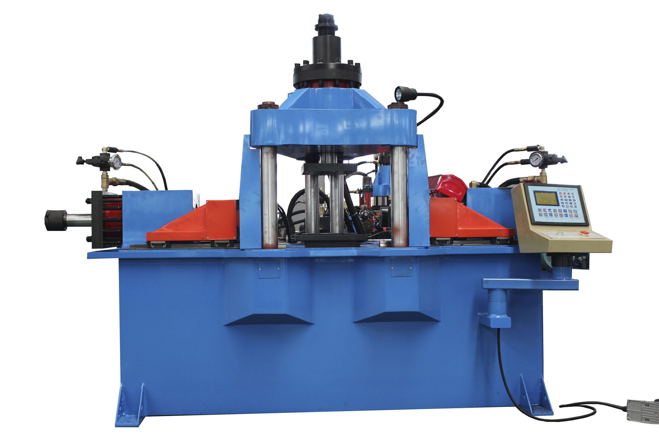 Pipe-end forming machine - TM-50T-2S180° - SANCO GROUP CO., LIMITED ...