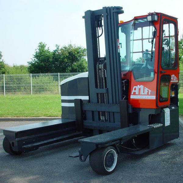 Electric side loader - COMBI C3000EN-12 - AMLIFT - multi-directional ...