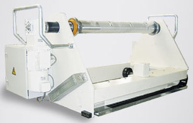Paper roll unwinding-rewinding machine - AWW - Bäumer GmbH converting ...