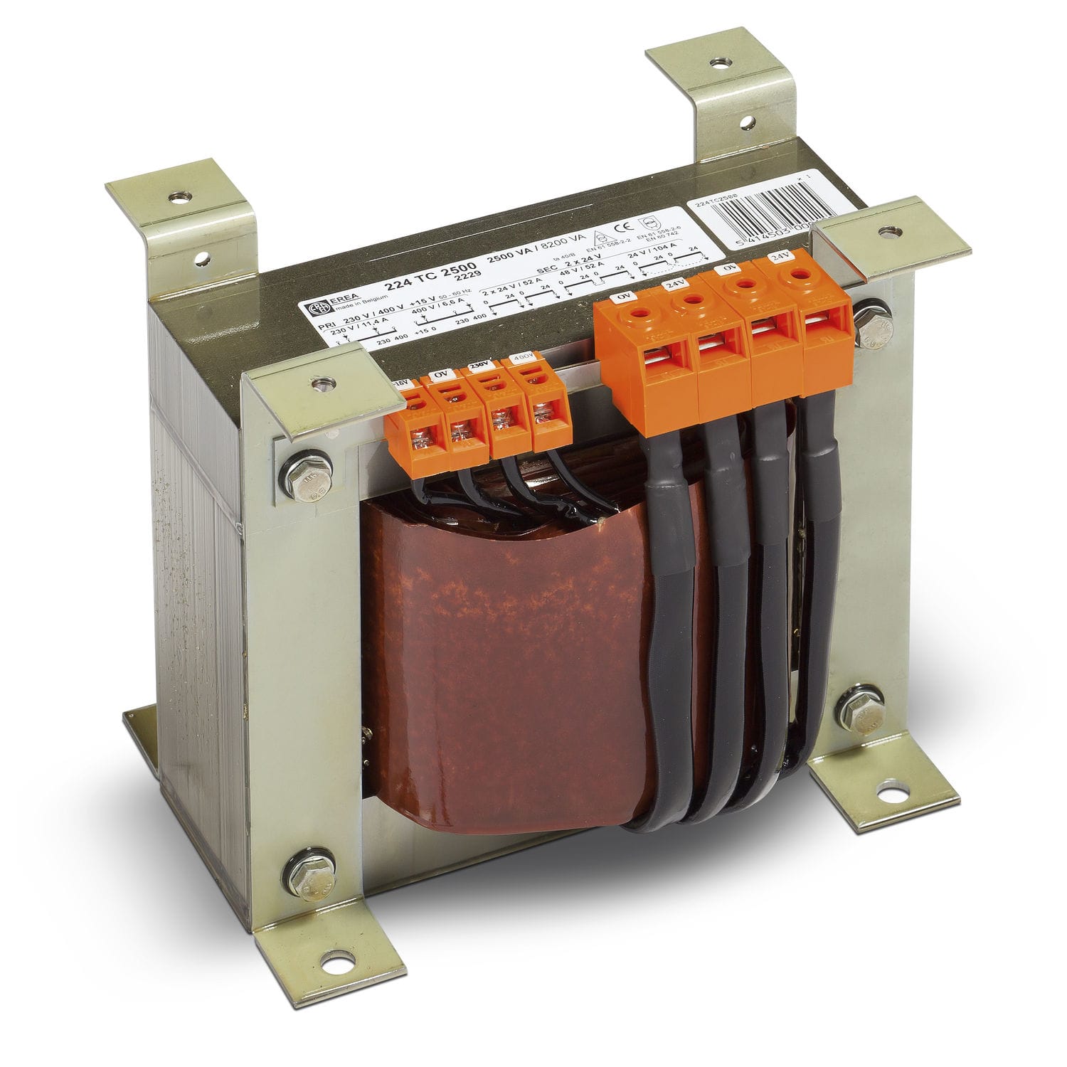 Control transformer - 224TC2500 - EREA Transformers - power / isolation / dry