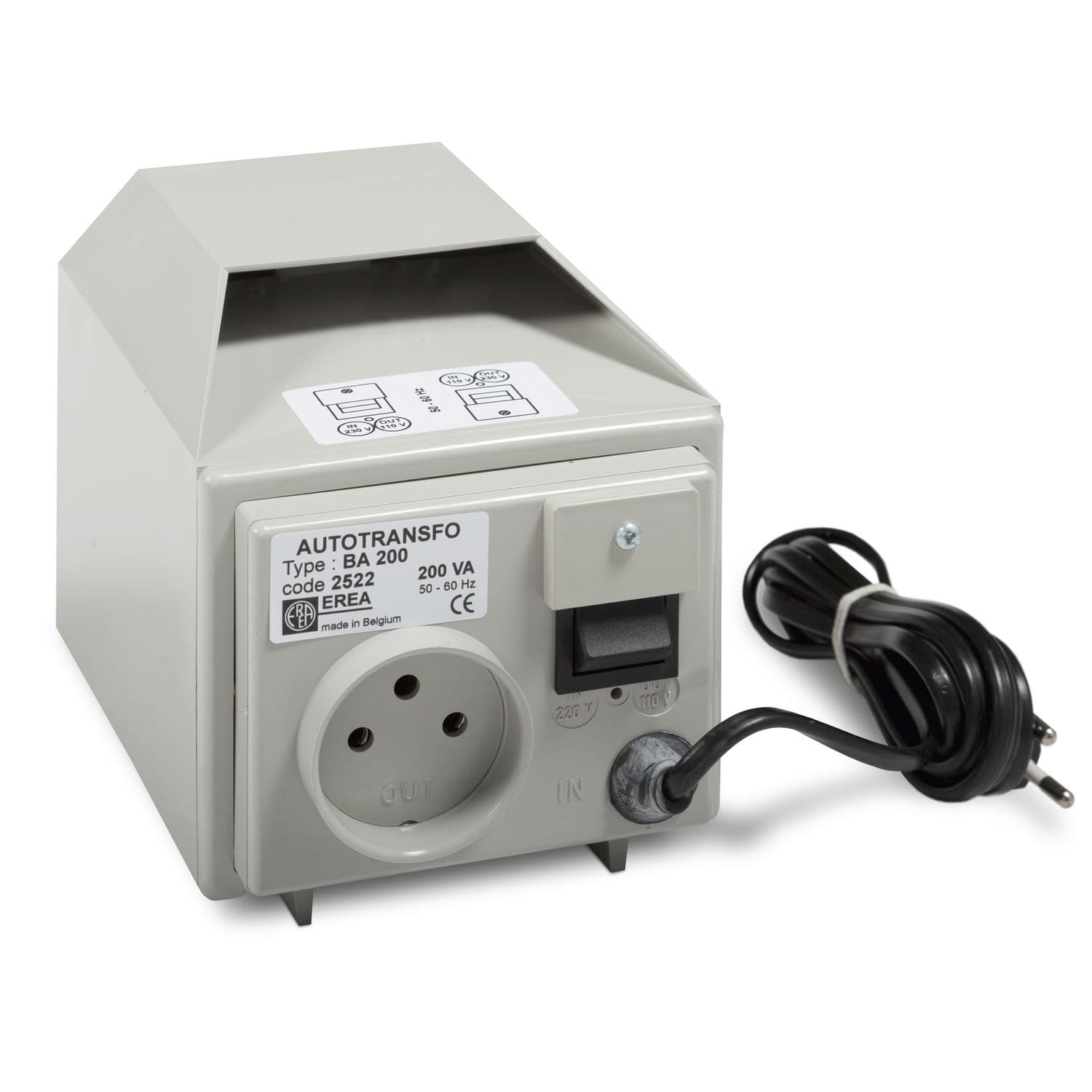 Power auto-transformer - BA 200 - EREA Transformers - dry / industrial / single-phase