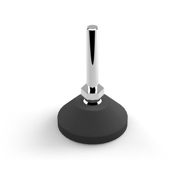 Machine foot - 4050 series - Alutec Group srl - rubber / anti-vibration ...