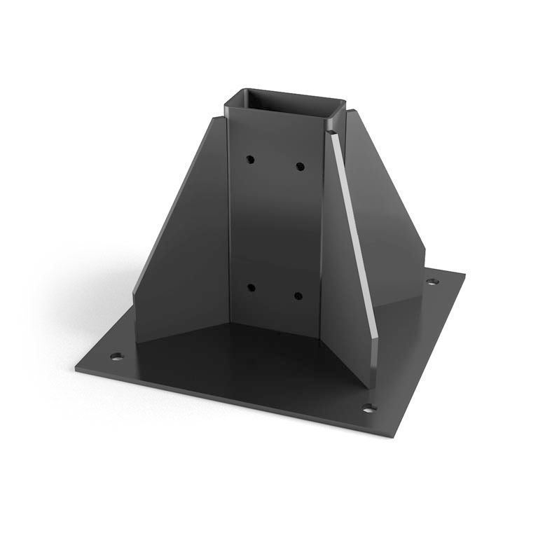 Aluminum profile bracket - 534590-M - Alutec Group srl - steel / fixed ...