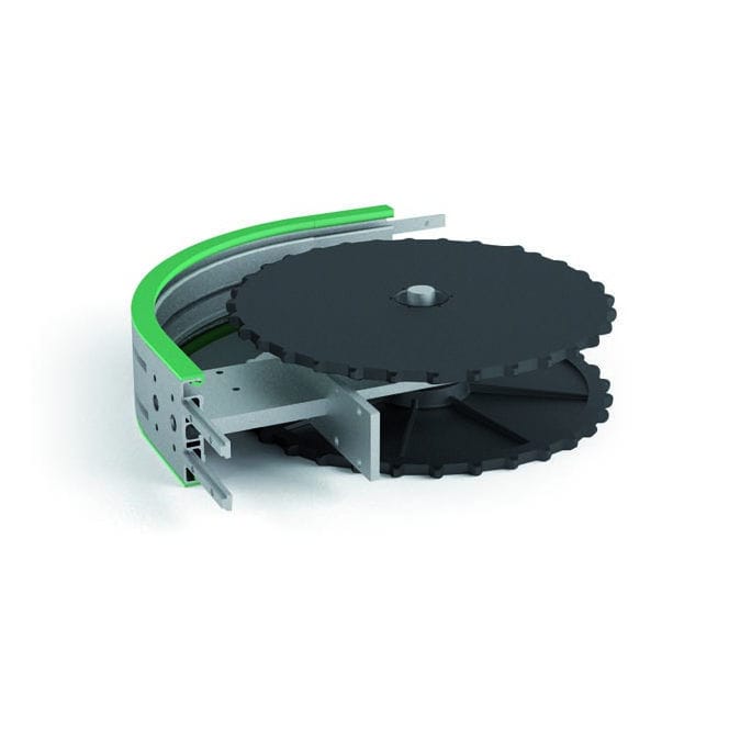 Curved chain guide - AR232127-90 - Alutec Group srl