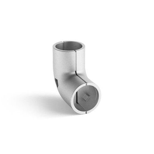 Elbow tube connector - 350008 - Alutec Group srl - aluminum