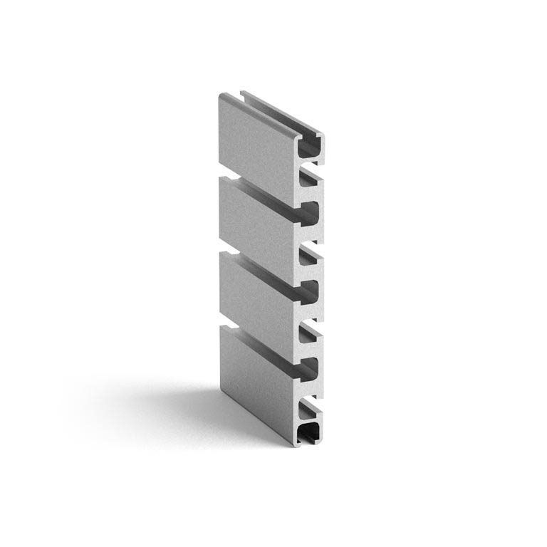 Anodized aluminum profile - 101180 - Alutec Group srl - alloy ...