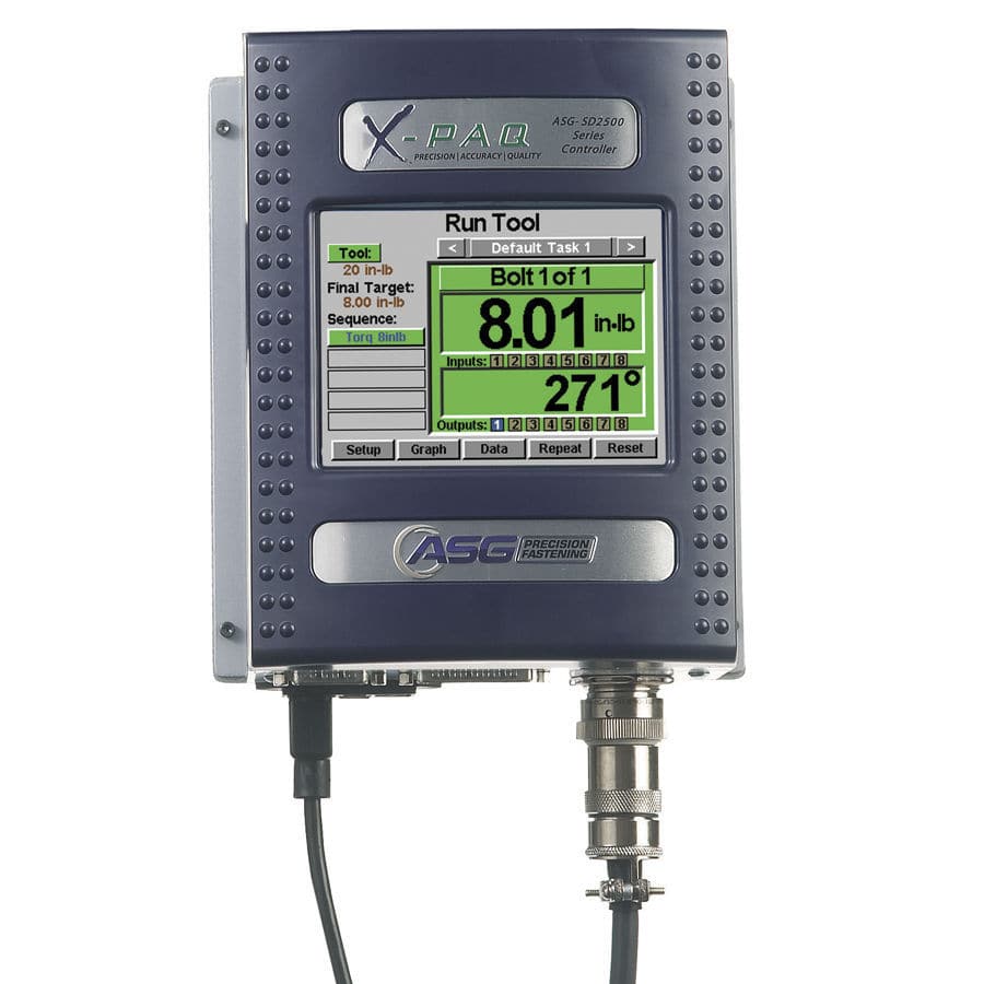Screwdriving control unit - X-PAQ™ SD2500 - ASG Division of Jergens ...