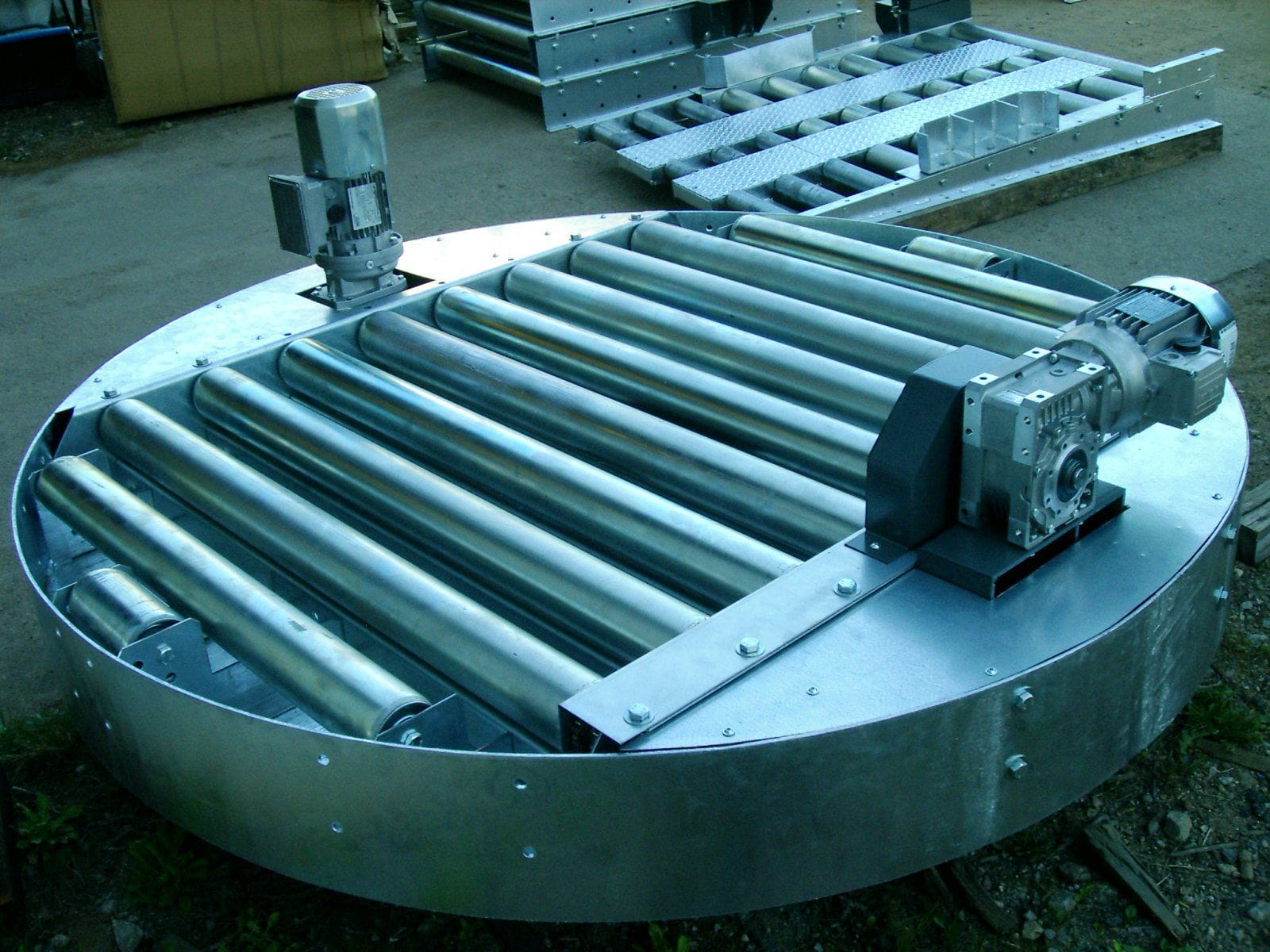 Motor-driven turntable - TTP 1012 - ARMAURIC-LUX-SA - horizontal / for ...