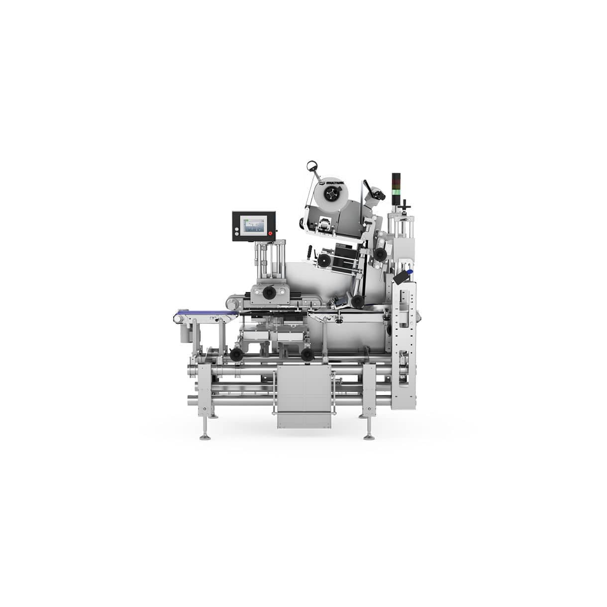 Automatic labelling machine - MULTIVAC Group - for packaging / top / side