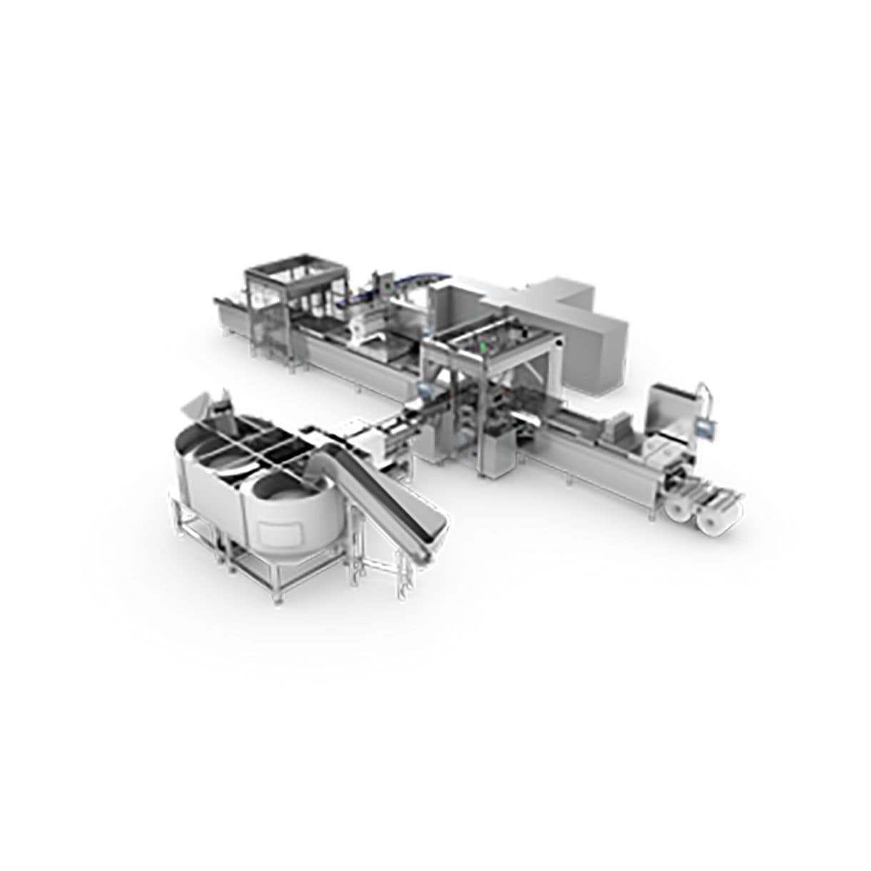 Fully-automatic packaging line - MULTIVAC Group - for the beverage ...