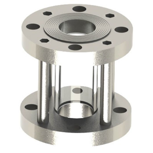 Flow indicator - INIFLU - direct-reading / tube / in-line