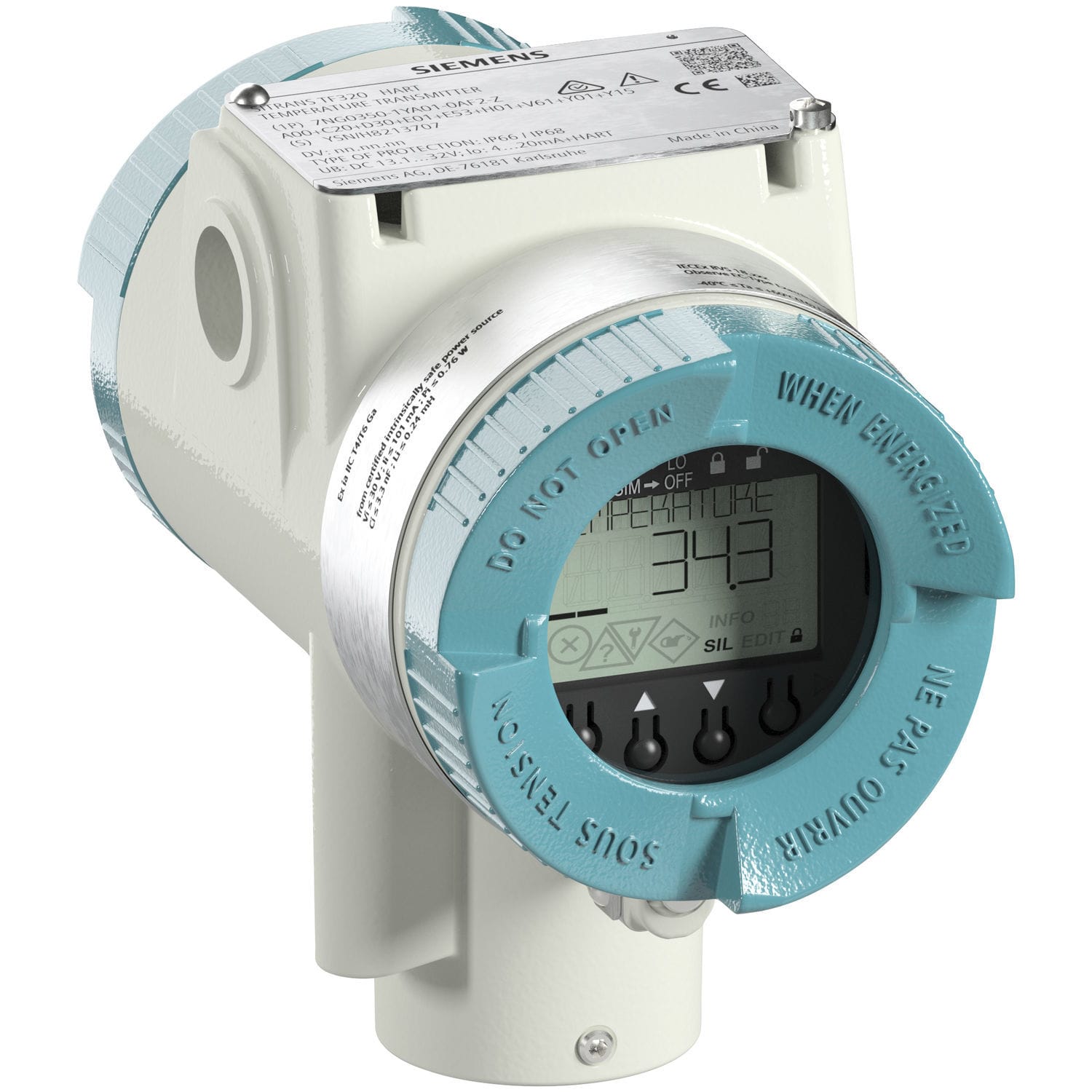HART temperature transmitter - SITRANS TF320/420 - Siemens Process ...