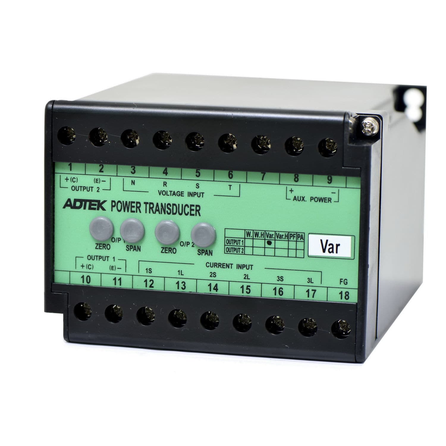 DIN rail power transducer - CWHW/CQHQ - ADTEK Electronics Co., Ltd