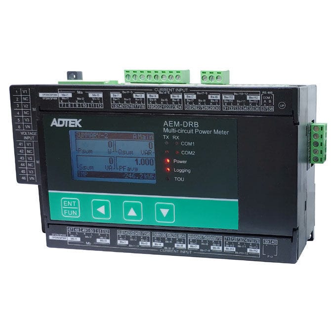 Multi-circuit power meter - AEM-DRB - ADTEK Electronics Co., Ltd ...