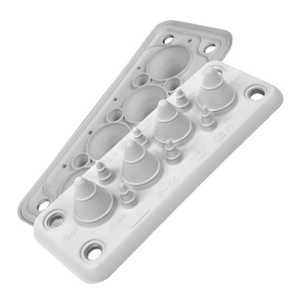 IP55 cable entry plate - MBA2N10W11 - MOREK - for electrical cabinet