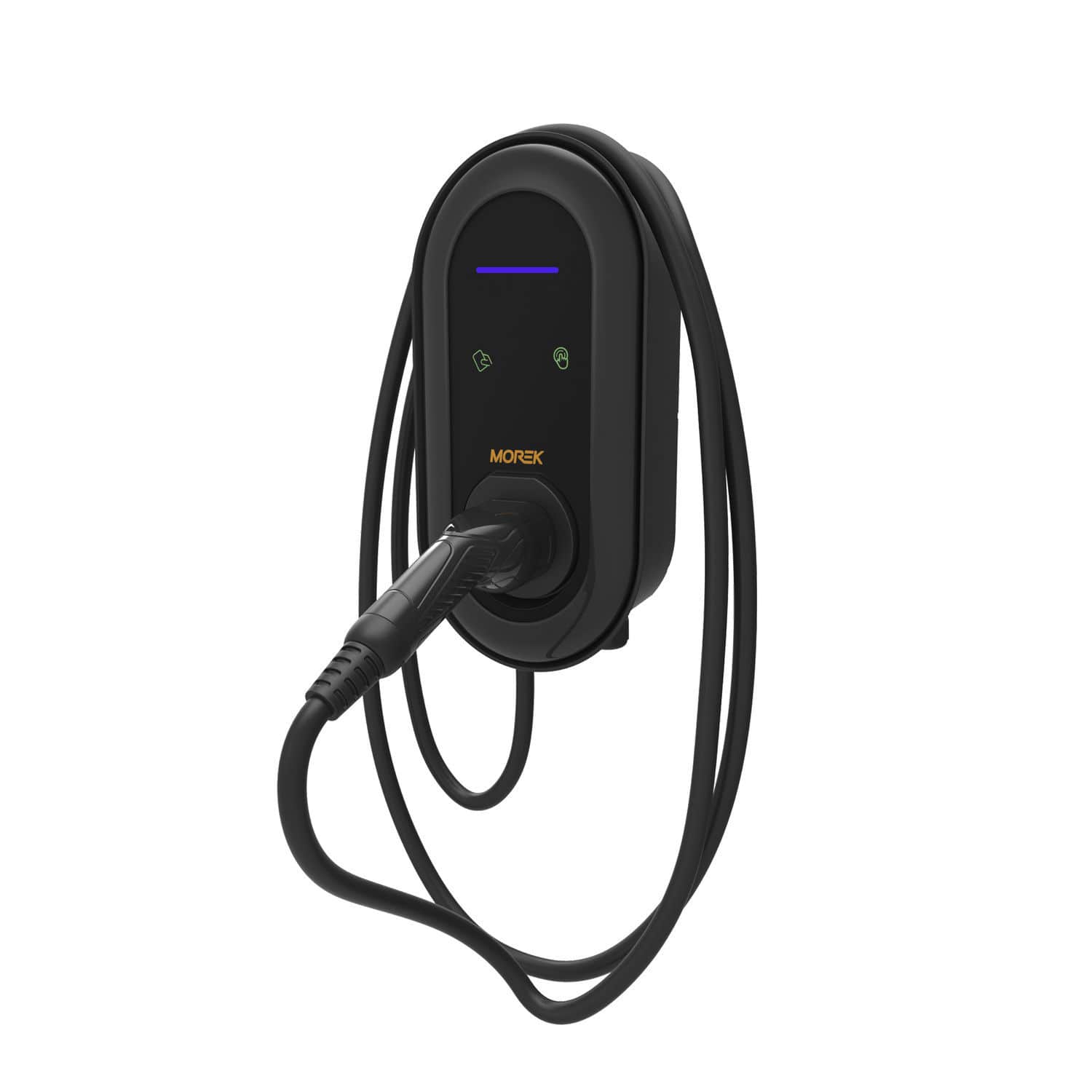 Electric vehicle charging post - MEV07NRNNN6T2 - MOREK - AC / portable