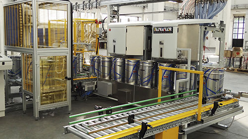 Paint dispensing system - EASYPAINT IN-CAN - INKMAKER SRL - gravimetric ...