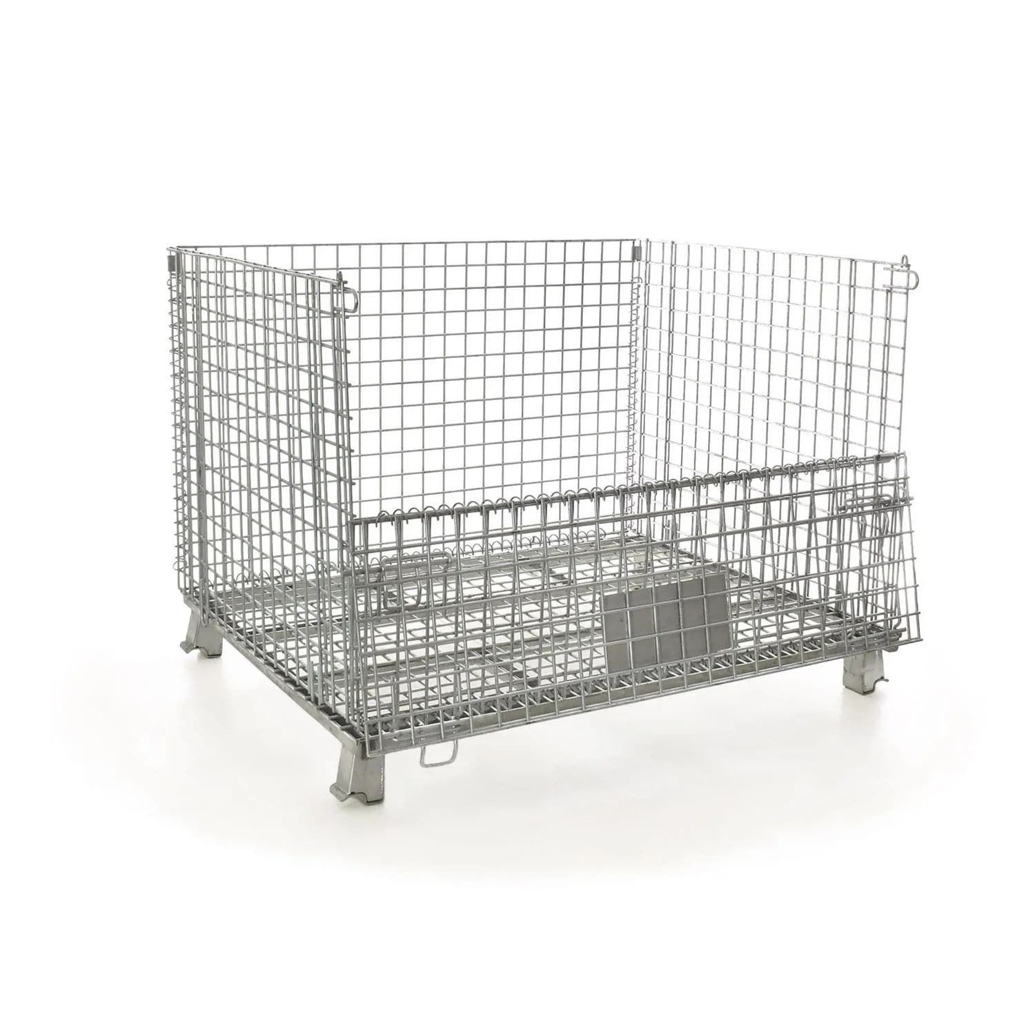 Metal pallet box - RSPC0113 - Rollstore Ltd - storage / foldable ...