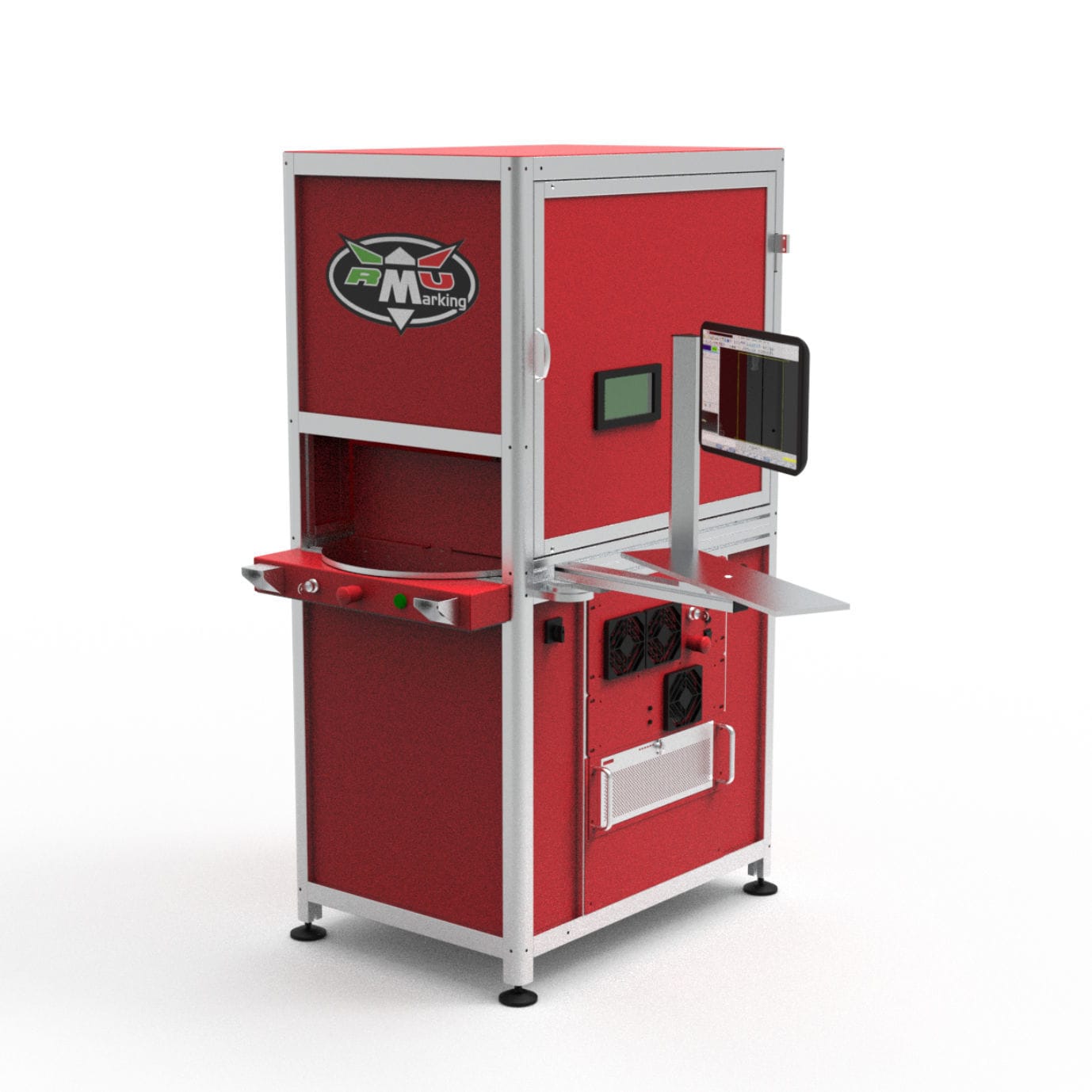 Marking machine with rotary table - MODULA EVO ROTANTE - RMU Marking ...