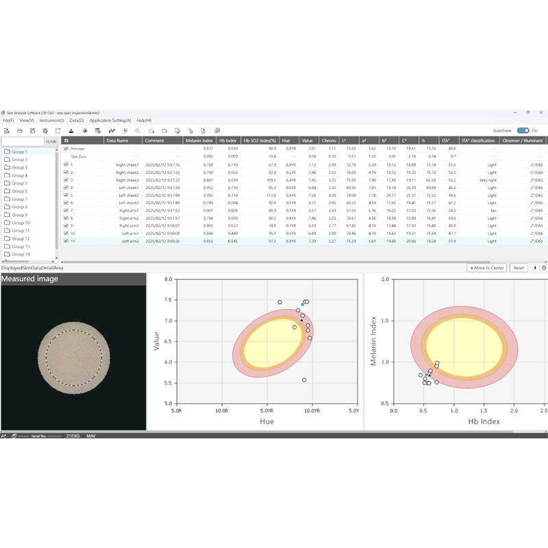 Image analysis software - CM-SA2 - Konica Minolta Sensing Americas - for medical applications