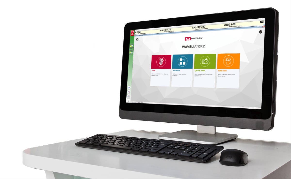 Materials testing software - WAVEMATRIX™2 - Instron - metrology / Windows