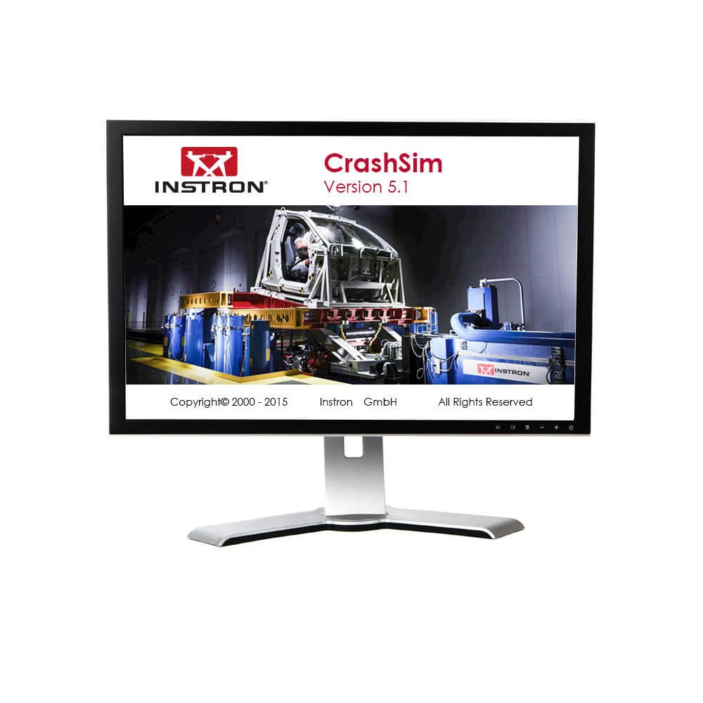 Analysis software - CrashSim - Instron - monitoring / simulation / visualization