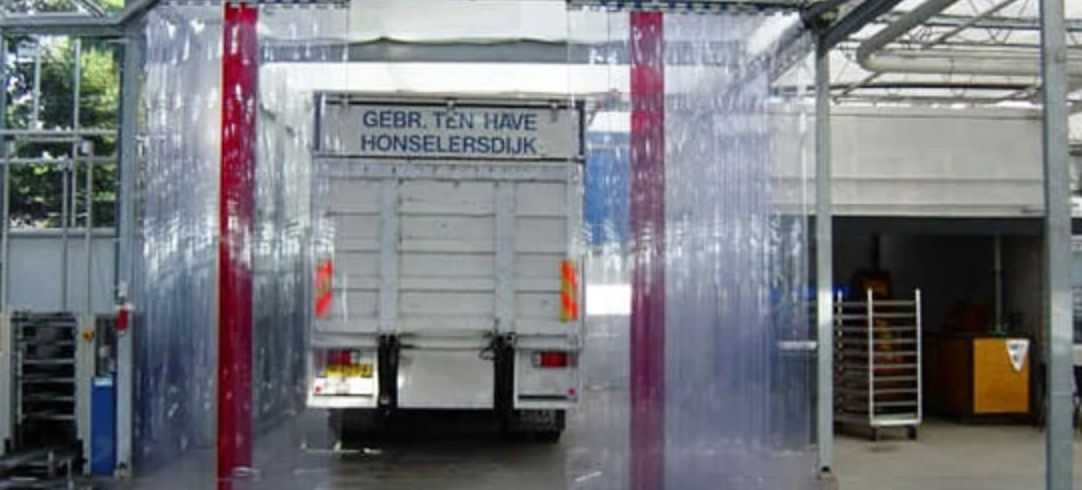 Hot air curtain - Loading Systems International - horizontal ...
