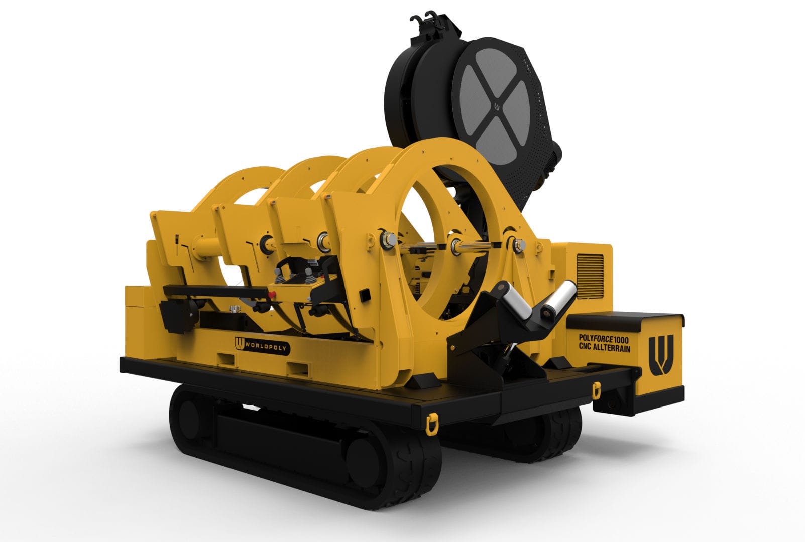 Butt welding machine - POLYFORCE1000 TRACK - Worldpoly Pty Ltd - manual ...