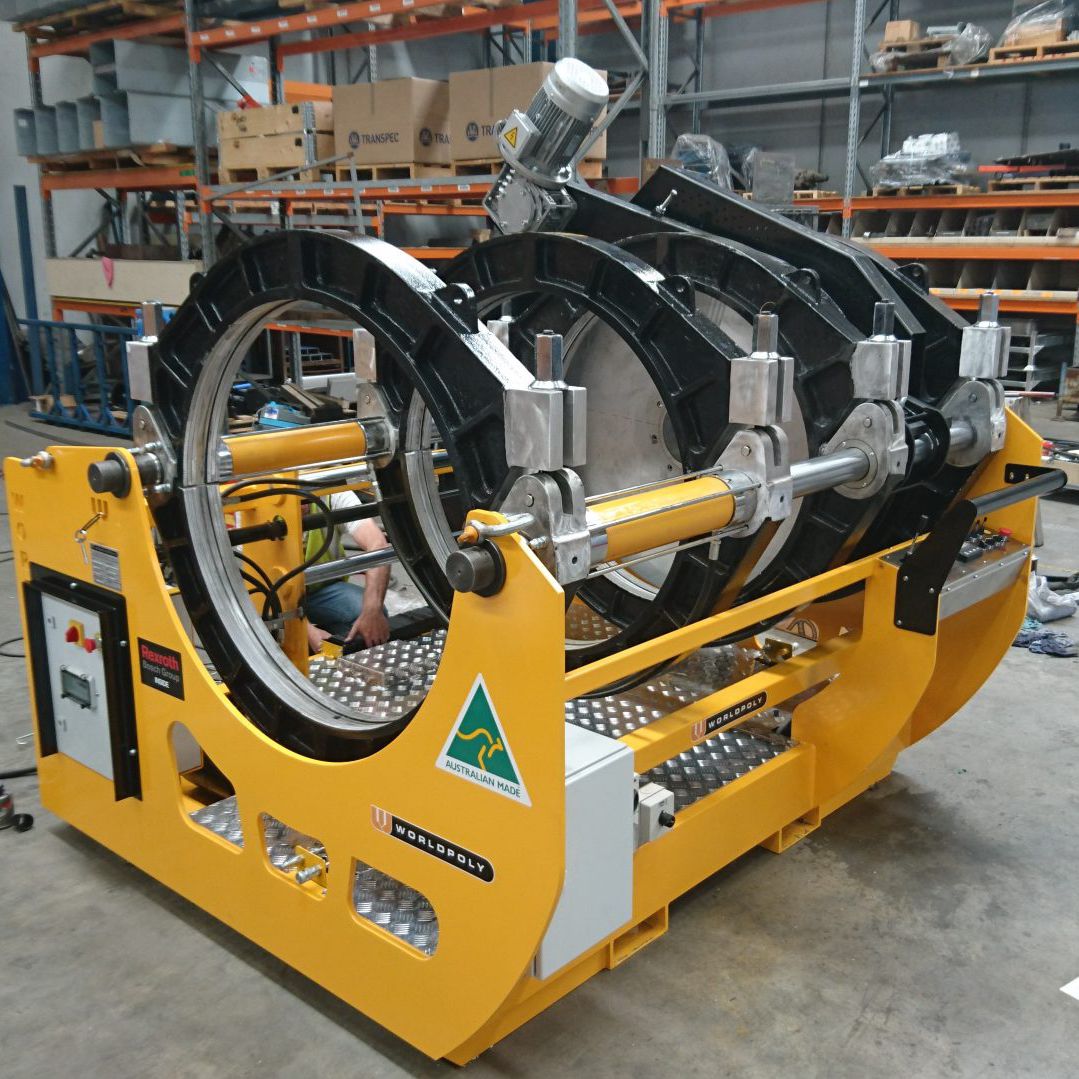 Butt welding machine - POLYROVER40 ALLTERRAIN - Worldpoly Pty Ltd - PLC ...
