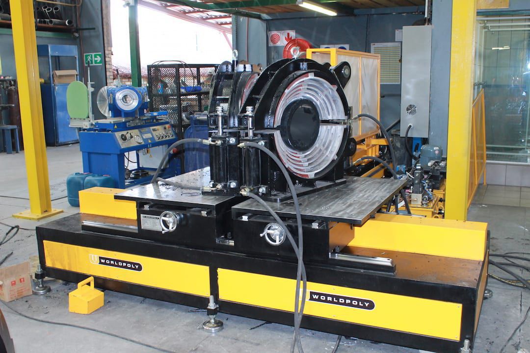 Butt welding machine - POLYWORKSHOP24 - Worldpoly Pty Ltd - PLC-controlled / CNC