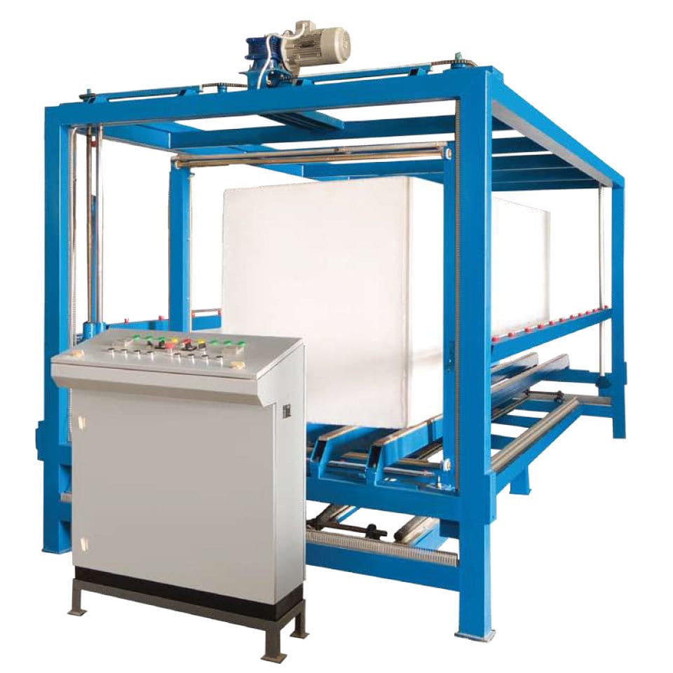 Wire cutting machine - MQC - EIDCO - for EPS / blocks / PLC-controlled