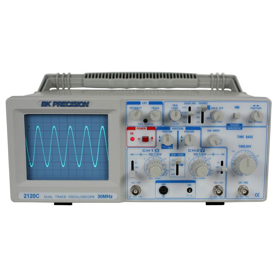 Analog oscilloscope - 2120C - B&K Precision - portable / bench-top ...