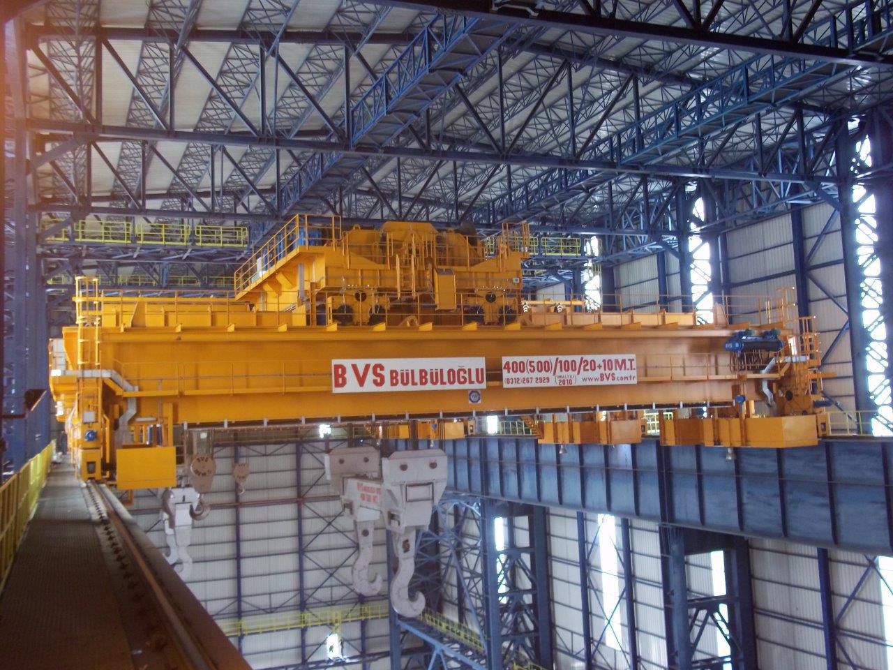 Double-rail overhead traveling crane - BVS Cranes-BÜLBÜLOĞLU VİNÇ SAN ...