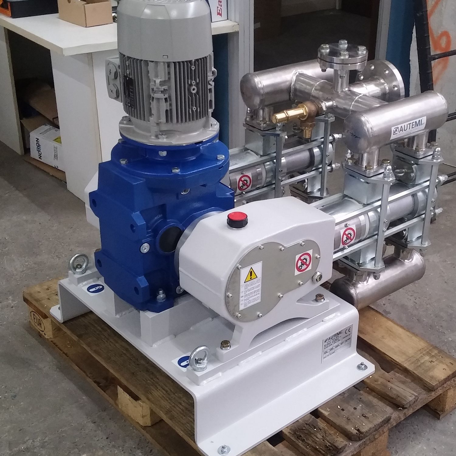 Piston pump - LIBRA - Autemi s.r.l. - for wastewater / for chemicals ...