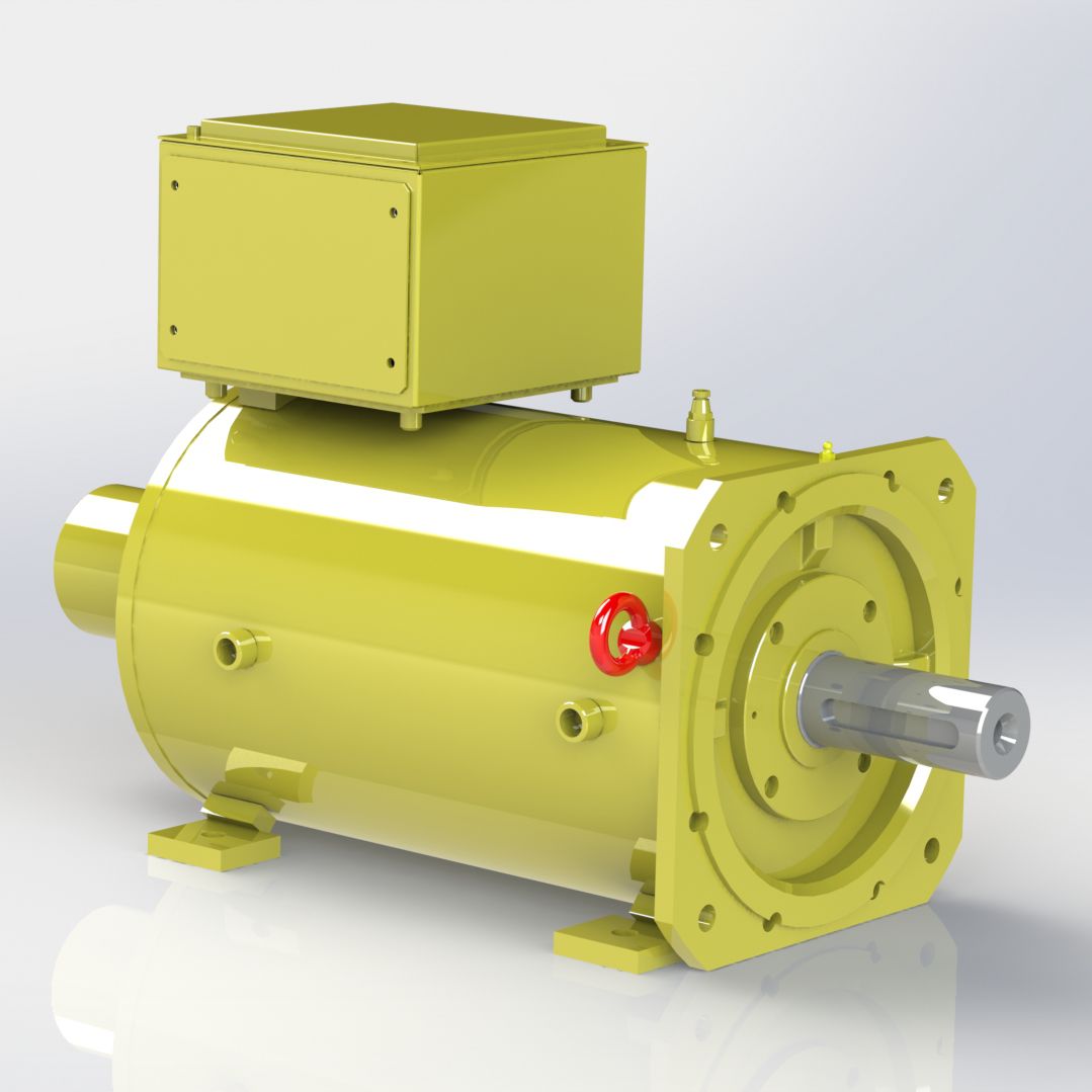 Asynchronous motor - FLUID AX 160C - COMER S.r.l. - AC / IP54 / for ...